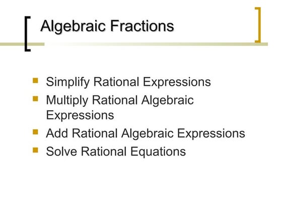 Simplifying Rational Algebraic Expressions | PDF | Programming Languages | Computing