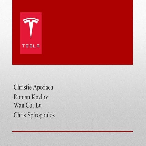 Tesla PPT | PPTX