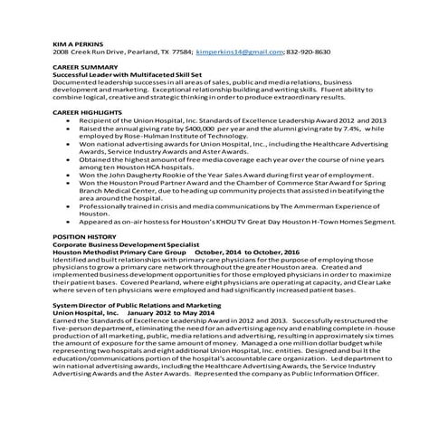 Perkins Resume | DOCX