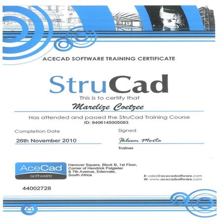 StruCAD 2010 | PDF