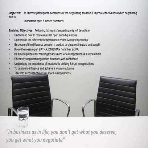Harvard Negotiation Training | PDF