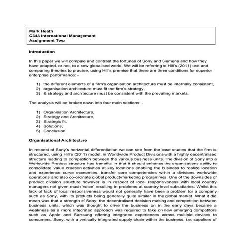 Case Study Five Culture Clash at Oyamada IndustriesOyamada In.docx