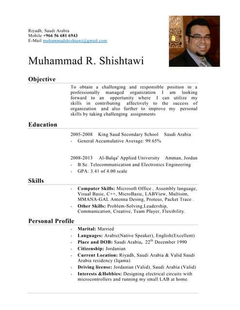 Profile summary | DOCX | Computing | Technology & Computing