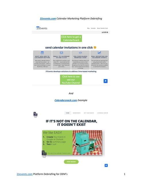 How to create Zoom Landing Pages for 1 Click RSVP | PPT