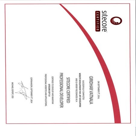 SiteCore Certified .NET Developer CEP 7.0 | PDF