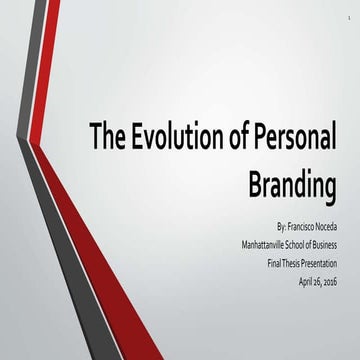 The Evolution of Personal Branding | PPT
