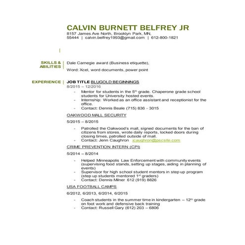 new resume | DOCX