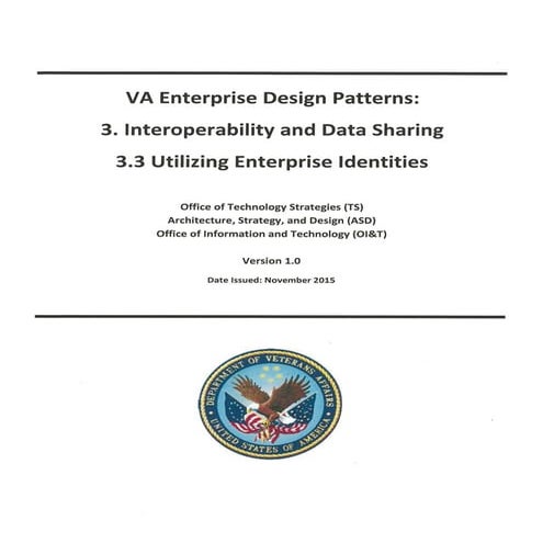 3.3 Utilizing Enterprise Identities Enterprise Design Pattern | PDF