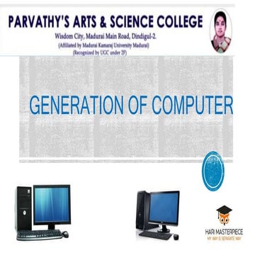 (31) generation of computer ppt hari master piece | PPTX
