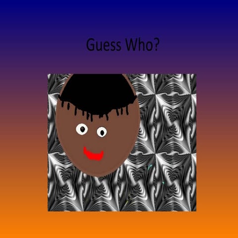 31guesswho kyle | PPT