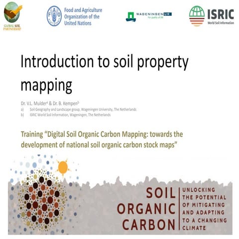 Introduction to soil property mapping | PDF