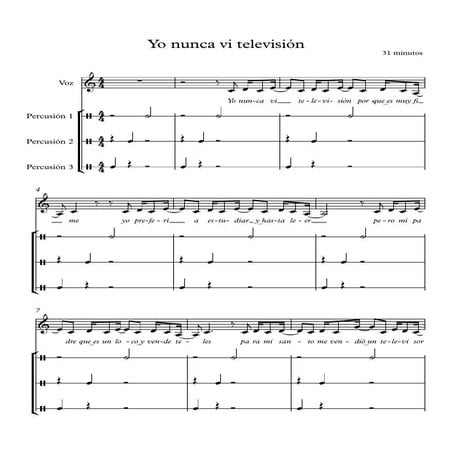 31 Minutos - Yo nunca vi televisión | PDF