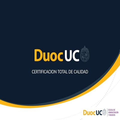 CERTIFICACION DE LA ALIDAD TOTAL EN PROCESOS PRODUCTIVOS | PPT