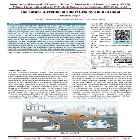 Challenges, issues and opportunities for the development of smart grid ...