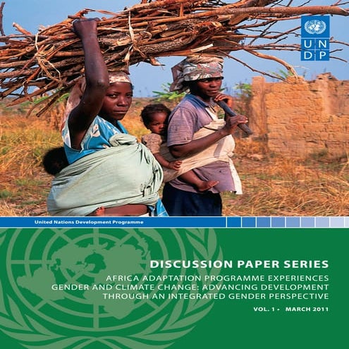 UNDP: ADVANCING DEVELOPMENT THROUGH AN INTEGRATED GENDER PERSPECTIVE | PDF