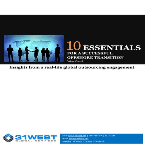 10 ESSENTIALS FOR A SUCCESSFUL OFFSHORE TRANSITION | PDF