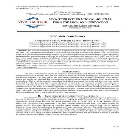 Solid state transformer | PDF