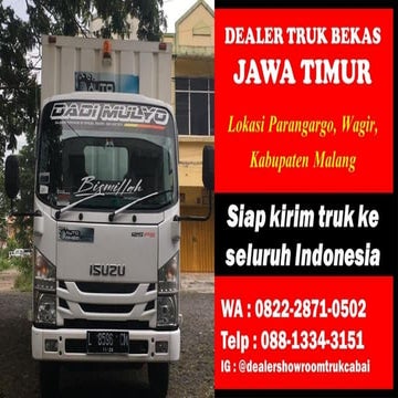 WA 082-228-710-502 Jual Mobil Truk Engkel Umplung Jawa Timur Semarang | PDF