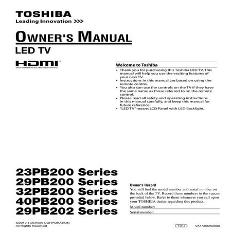 32 40 pb200series-en | PDF