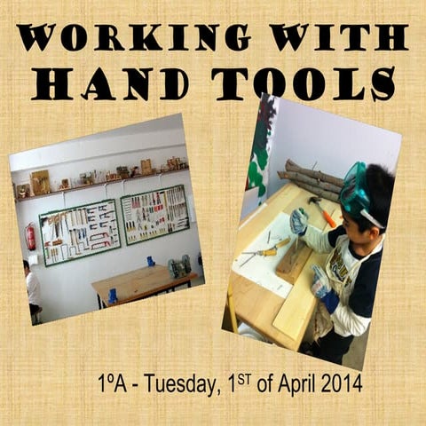 Working with Tools | PPT