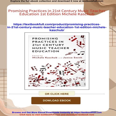 Promising Practices in 21st Century Music Teacher Education 1st Edition ...