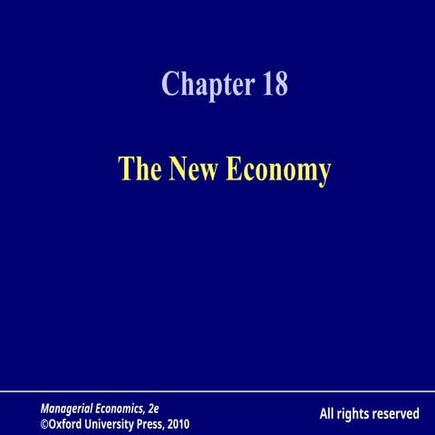 chapter-18 new economy a chapter of bba(h) | PPT