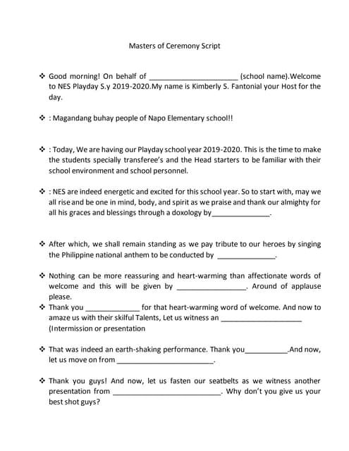 Welcome and Send off Program Script.docx