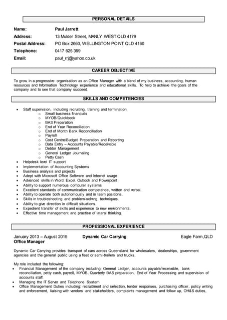 Masego Lekoko Resume | PDF