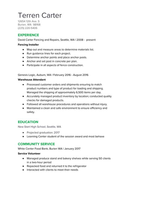Chris Vickers resume | PDF