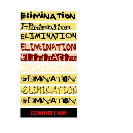 Different titling designs- Elimination | DOCX