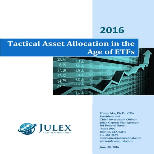 tactical allocation in the age of ETFs v11 | PDF