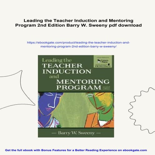 Leading the Teacher Induction and Mentoring Program 2nd Edition Barry W ...