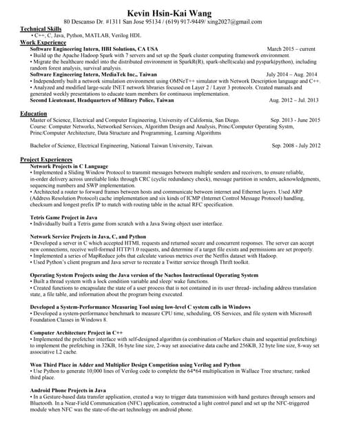 Resume | PDF