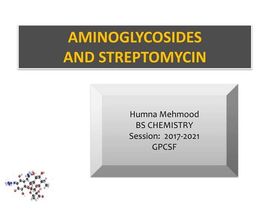 Aminoglycosides | PPT