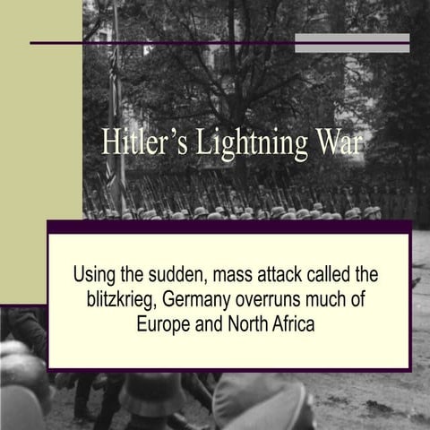 32 1 hitler_s_lightning_war (1) | PPT