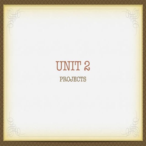 321 unit 2 project | PPT