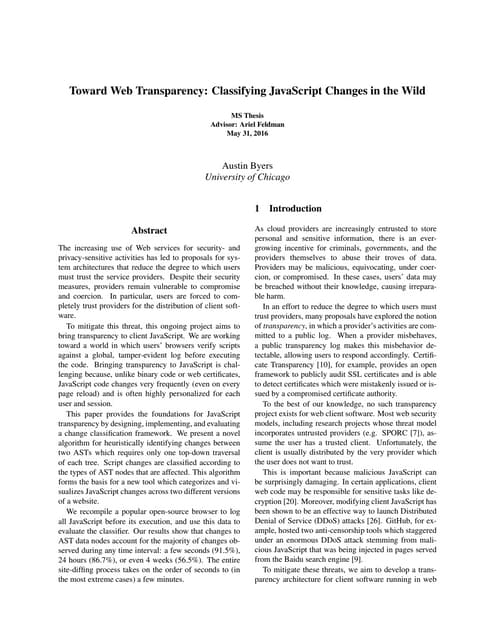 A look at the prevalence of client-side JavaScript vulnerabilities in ...