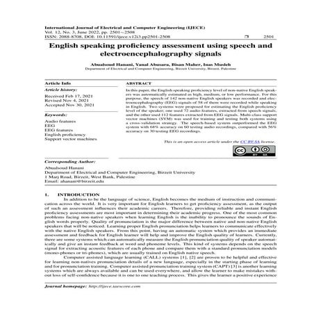 English speaking proficiency assessment using speech and ...