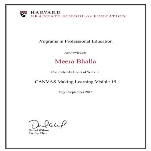 Certificate MLV | PDF