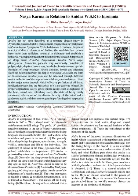 INDRIYANEEKAM OF CHRAKA INDRIYA STHANA - AN EXPLORATIVE STUDY | PDF