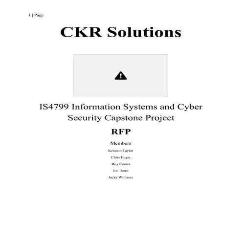RFP Information Technology Services 7101 01107 | PDF