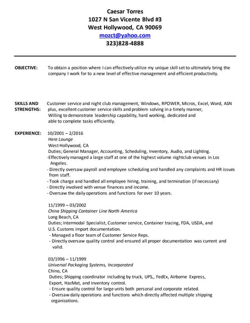 Caesar Torres presentations