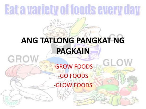 3 pangkat ng pagkain | PDF