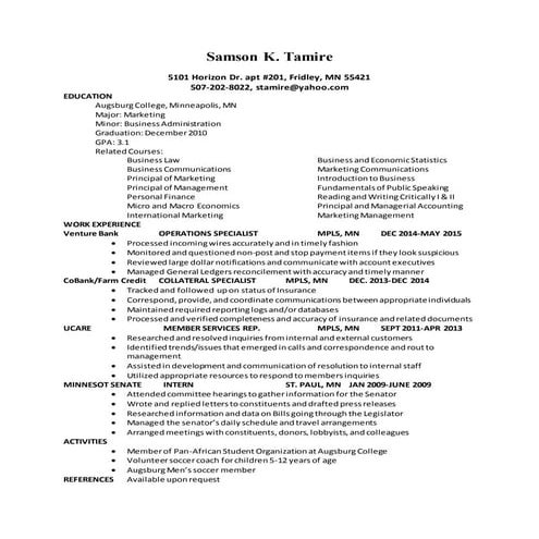 My Resume[2] | PDF