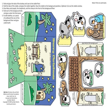 Merry Christmas diorama | PPT