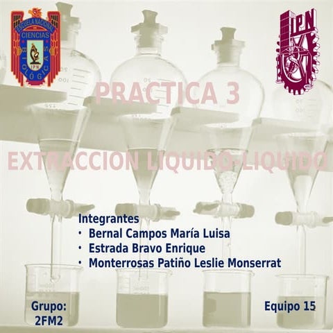 Extraccion equipo soxhlet | PDF
