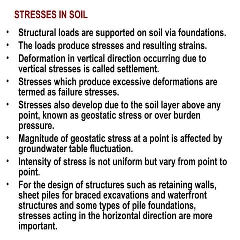 Geotechnical Engineering-II [Lec #7A: Boussinesq Method] | PPSX