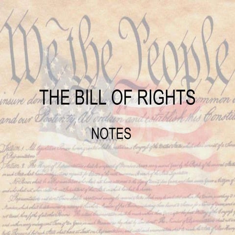 Bill of Rights | PPT