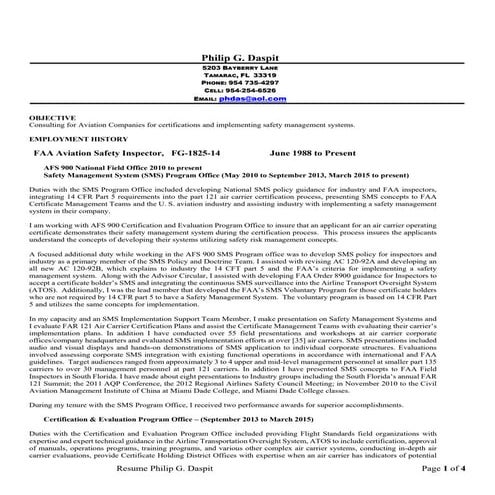 Philip Daspit Resume 12-22-2015 | PDF