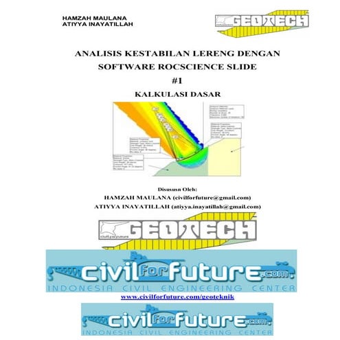 32682570 s-geoteknik-tutorial-rocscience-slide | PDF